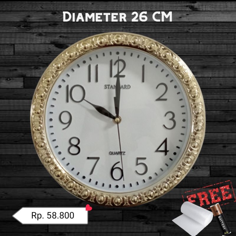 Jual JAM, JAM DINDING, JAM DINDING STANDARD, JAM DINDING MURAH, JAM ...