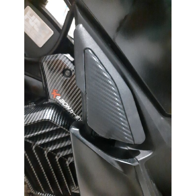 Jual stiker step pcx 160 carbon 3D 1set kanan kiri | Shopee Indonesia