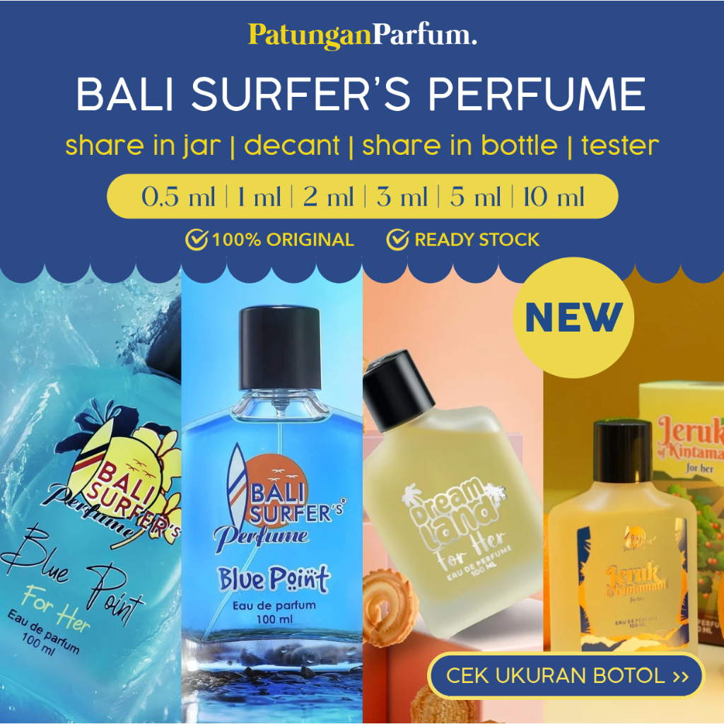 Jual Decant Bali Surfers Perfume BSP - Dreamland for Her Jeruk ...
