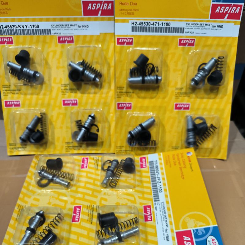 Jual ASPIRA SEAL MASTER REM KIT CYLINDER SET MASTER REM BEAT SUPRA X ...