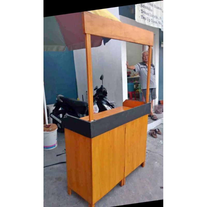 Jual Promo booth lipat portable/booth jualan/Booth kayu/Booth stand ...