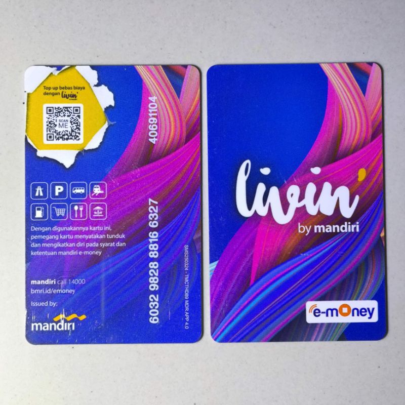 Jual Kartu Emoney Etoll mandiri Free plastik | Shopee Indonesia