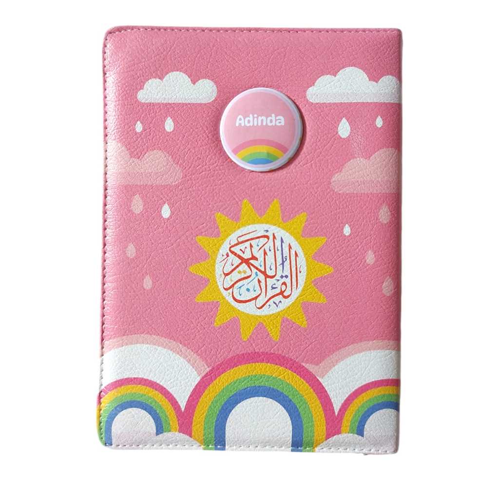 Jual Alquran Hafalan Mushaf Cover Aesthetic Custom Nama Terjemahan ...