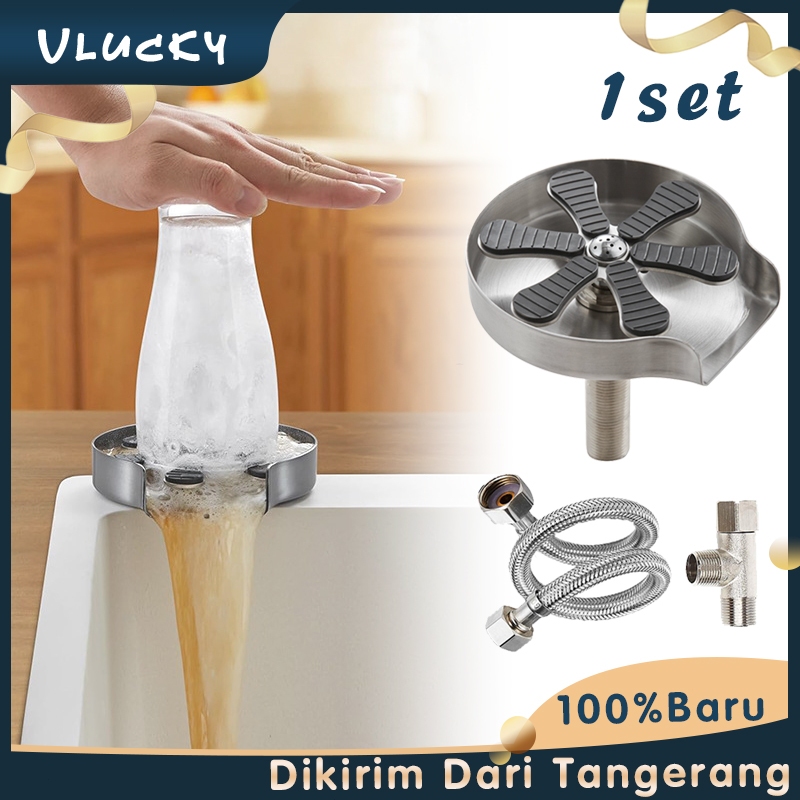 Jual Jug Rinser Cup Washer Stainless Steel Alat Pembersih Gelas ...