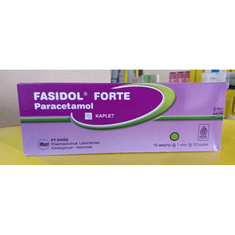 Jual FASIDOL FORTE PARACETAMOL 650MG | 1 BOX | Shopee Indonesia