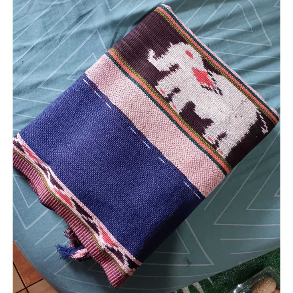 Jual Kain Tenun Khas Alor, NTT Motif Gajah | Shopee Indonesia
