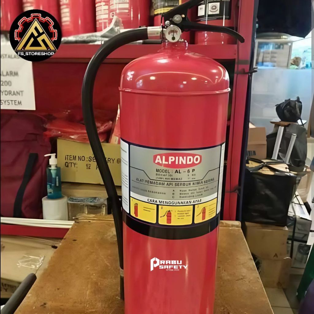 Jual Apar Alpindo Powder 6Kg - Tabung Pemadam Plus Nitrogen | Shopee ...