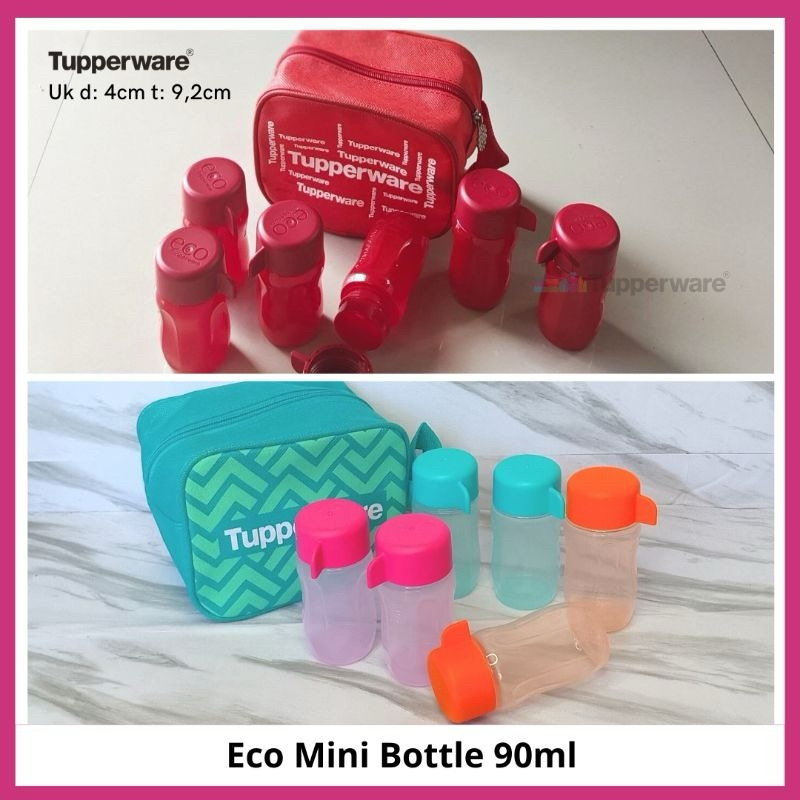 Jual NEW // Eco botol mini 90 ml tupperware (1 pcs) | Shopee Indonesia