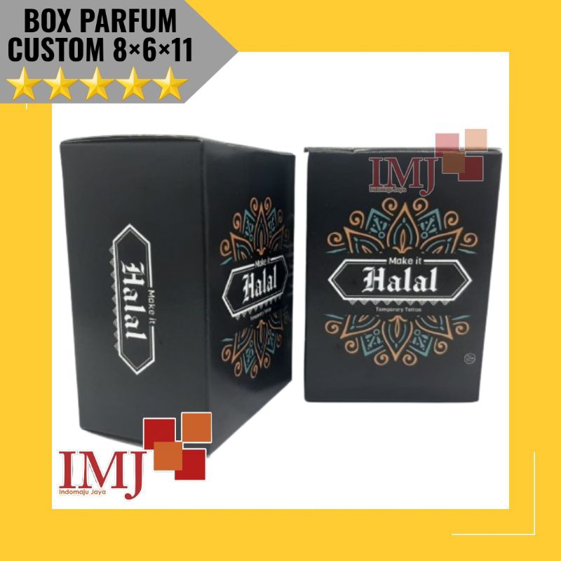 Jual CETAK DUS PARFUM 8x6x11 CUSTOM KARDUS PARFUM CUSTOM 8×6×11 BOX ...