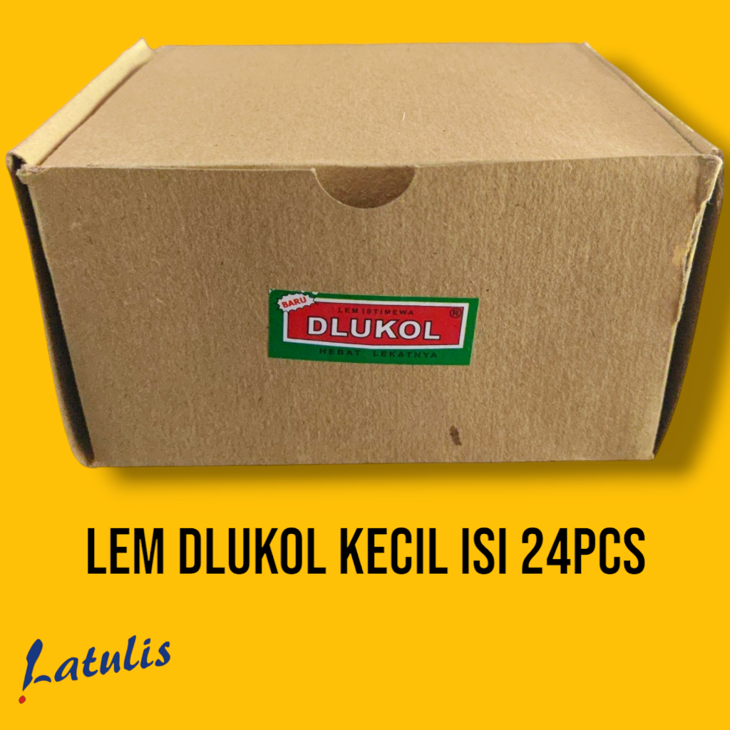 Jual 24pcs Lem colek / Lem DLUKOL / lem Kertas / lem DLUKOL KECIL ...