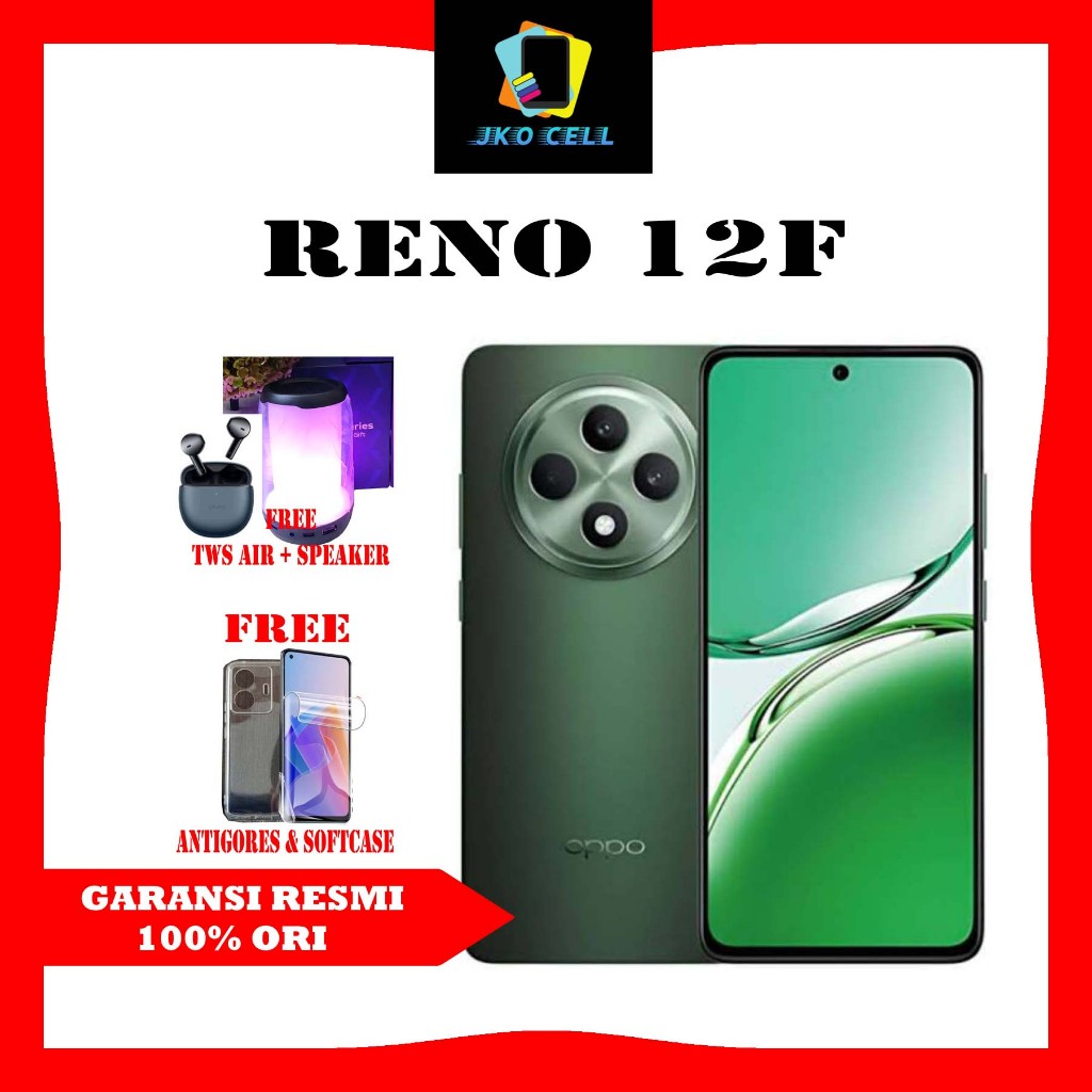Jual OPPO RENO 12F LTE 8/256GB GARANSI RESMI | Shopee Indonesia