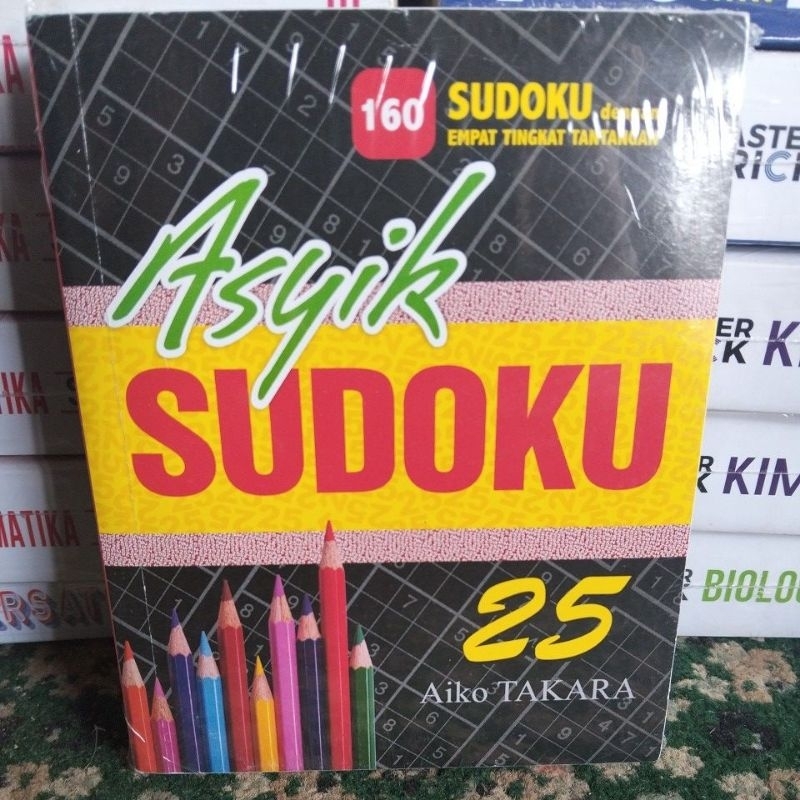 Jual ASYIK SUDOKU 25 AIKO TAKARA | Shopee Indonesia