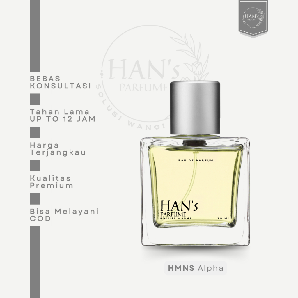 Jual Hans Parfume - HMNS Alpha | Eau De Parfum | Shopee Indonesia