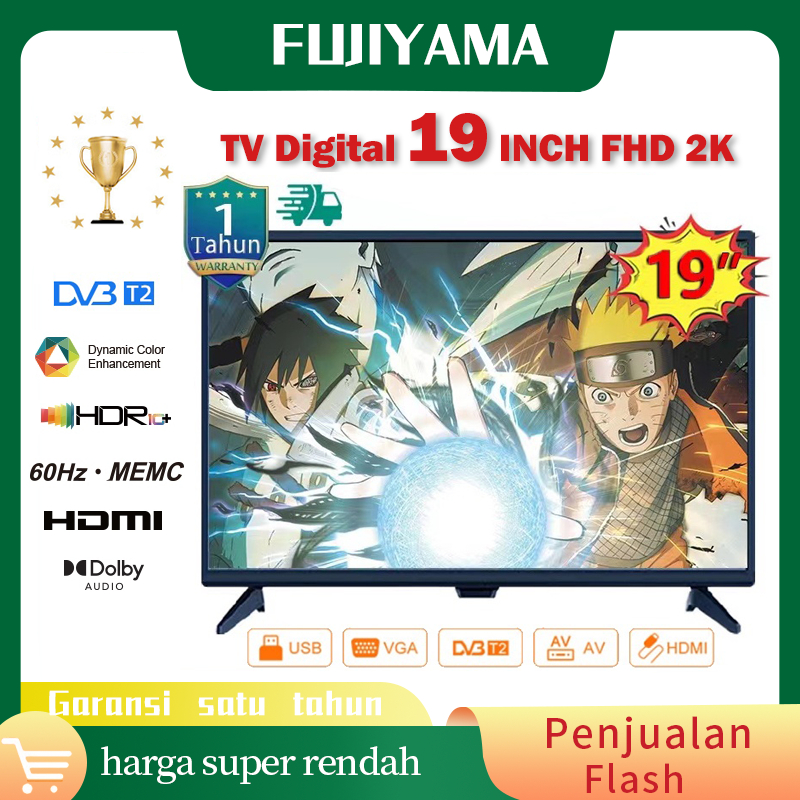 Jual TV Digital 19 inch - TV LED FHD 2K - Layar S - HDR10 - Dolby AUDIO ...