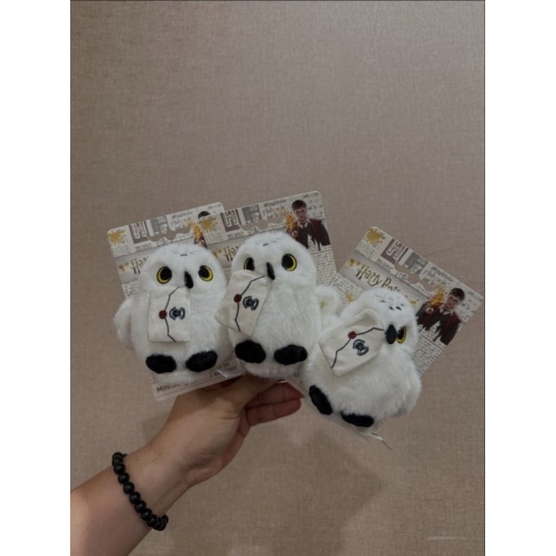 Jual Miniso x Harry Potter Hedwig Bird Owl Magnet Plush Plushie ...