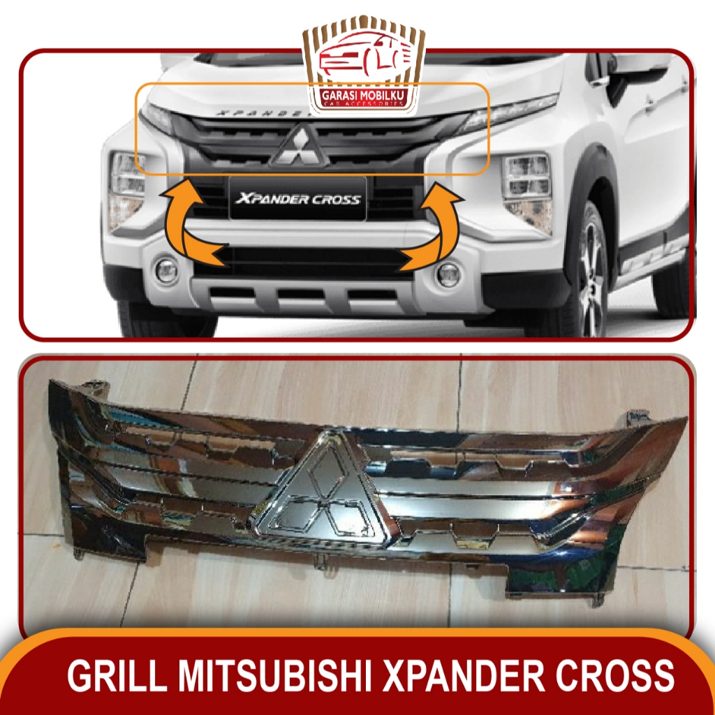 Jual Grill Front Grille Mitsubishi Xpander Cross | Shopee Indonesia