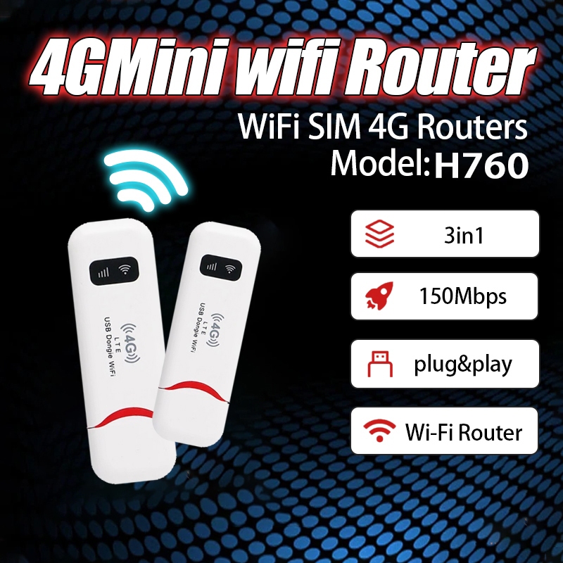 Jual [COD] Modem WIFI USB 4G Semua Operator LTE Modem USB 150Mbps Modem ...