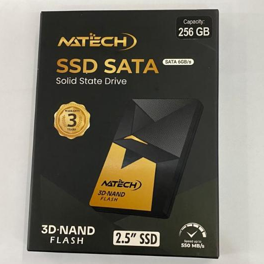 Jual SSD NATECH 128GB / 256GB / 512GB SATA 3.5 | Shopee Indonesia