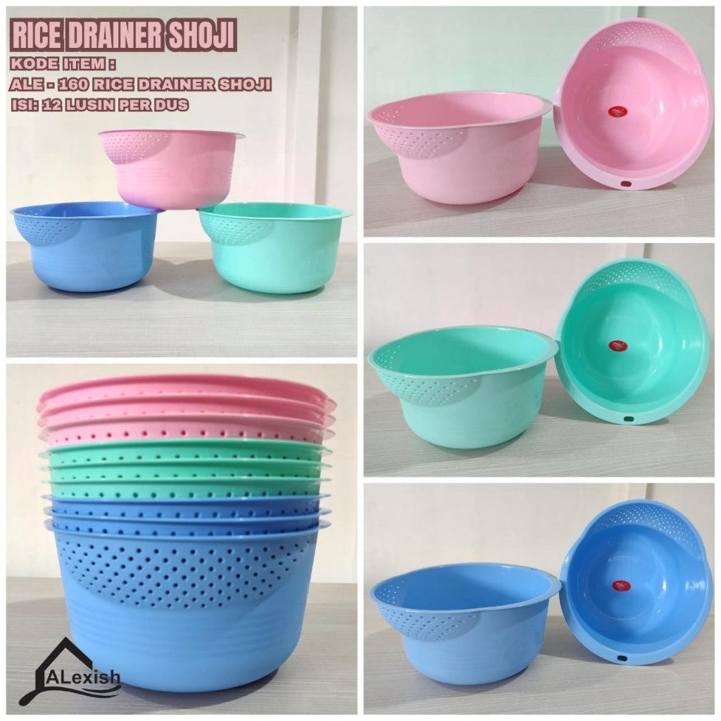 Jual AFF TSSJ Wadah Cuci Beras dan Sayur Plastik Serbaguna SHOJI ...