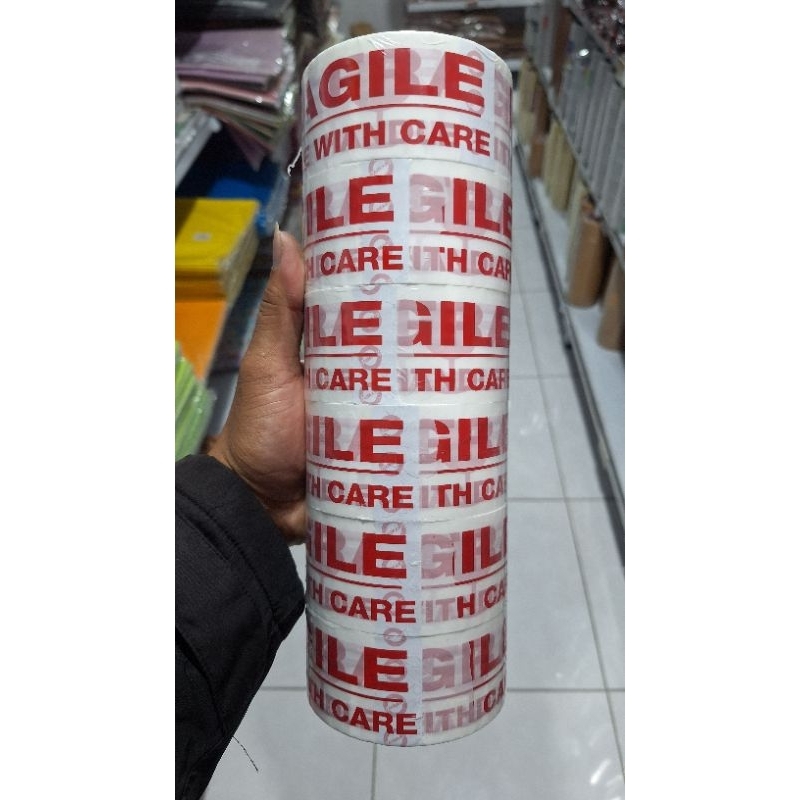 Jual lakban putih fragile | Shopee Indonesia