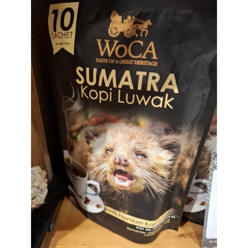 Jual Woca Kopi Luwak Robusta 10 sachet | Shopee Indonesia