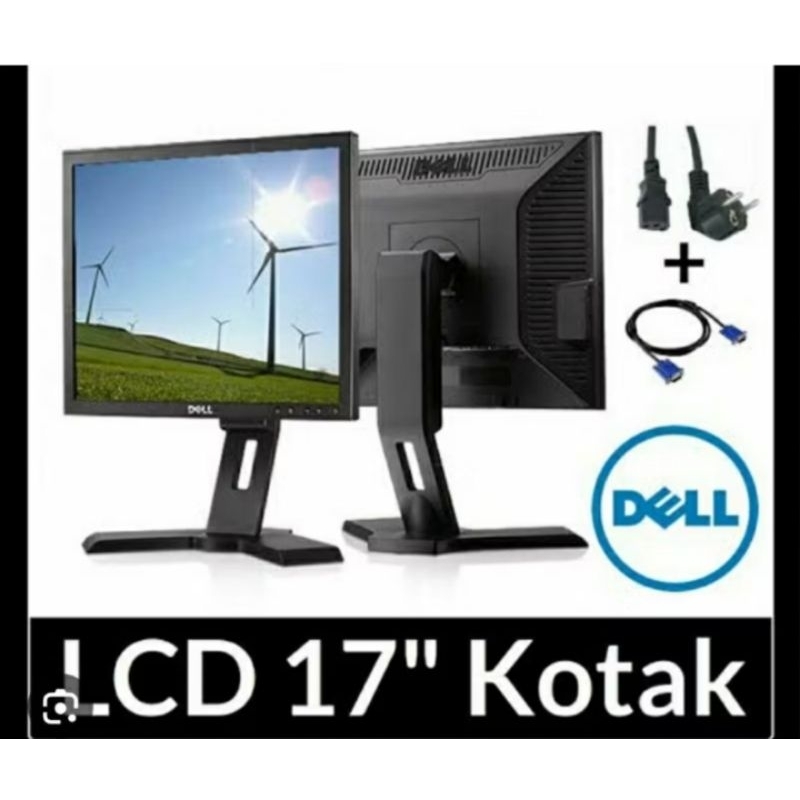 Jual OBRAL MURAH LCD 17 INCHI KOTAK SQUARE GRADE A CUCI GUDANG LENGKAP ...
