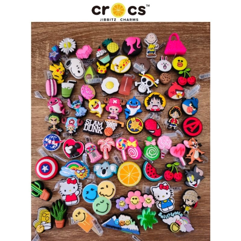 Jual CROCS JIBBITZ CHARM / HIASAN AKSESORIS SANDAL CROCS | Shopee Indonesia