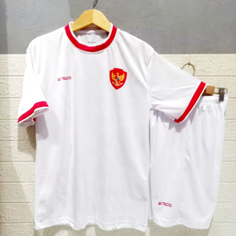 Jual BAJU TIMNAS ER*PO. Stelan Jersey Timnas Indonesia Dewasa Unisek ...