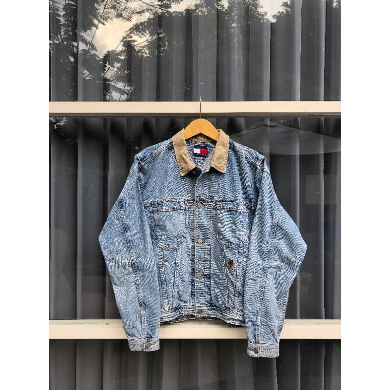Jual Tommy Jeans Denim Jacket | Shopee Indonesia