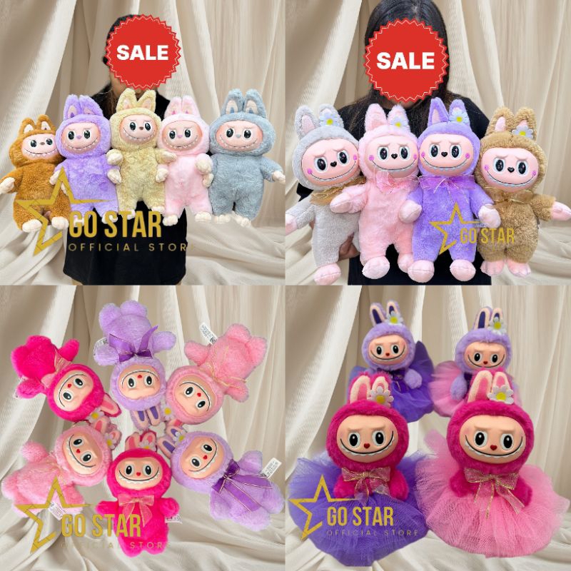 Jual Ready Boneka Viral Labubu Muka Karet Premium Plush Toys Soft The ...