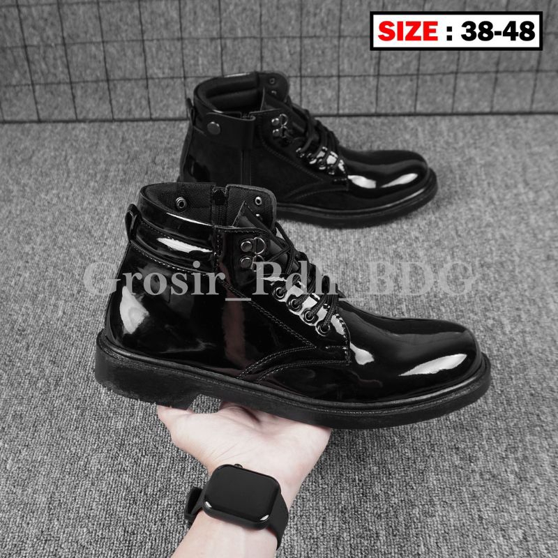 Jual Sepatu Pdh Pria Dinas Security Tni Polri instansi Resmi Tali ...