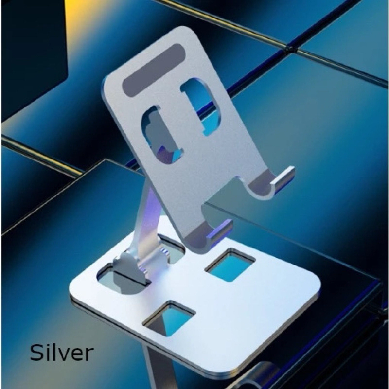 Jual (LWS) Phone Stand Holder Besi Aluminium Meja Foldable HD369 ...