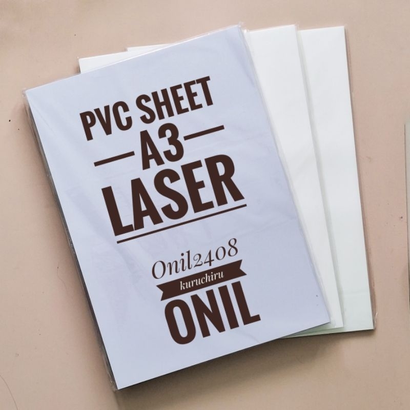 Jual PVC Sheet ID Card (Khusus printer LASER - A3) 0.76mm | Shopee ...