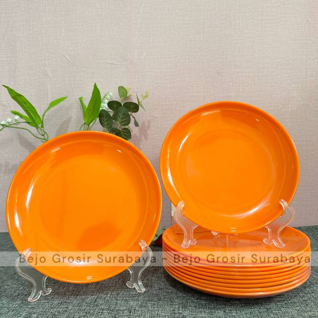 Jual Piring Melamin 8 inch (20cm) Piring Makan Piring Saji Piring Plat ...
