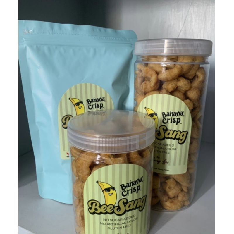 Jual snack pisang kerupuk pisang tanpa pemanasan buatan,tanpa pewarna ...