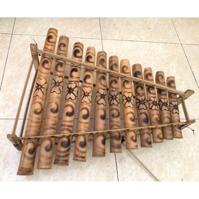 Jual Rindik bali isi 11 Rindik bakar bunga Rindik bambu Alat musik khas ...