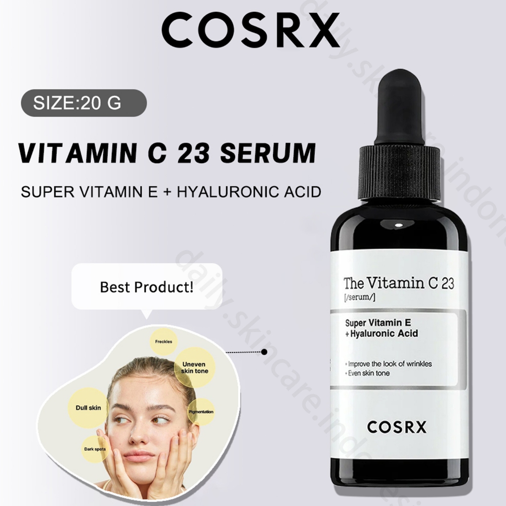 Jual COSRX The Vitamin C 23% Serum Vitamin E & Hyaluronic Acid, Brightening & Hydrating Facial ...