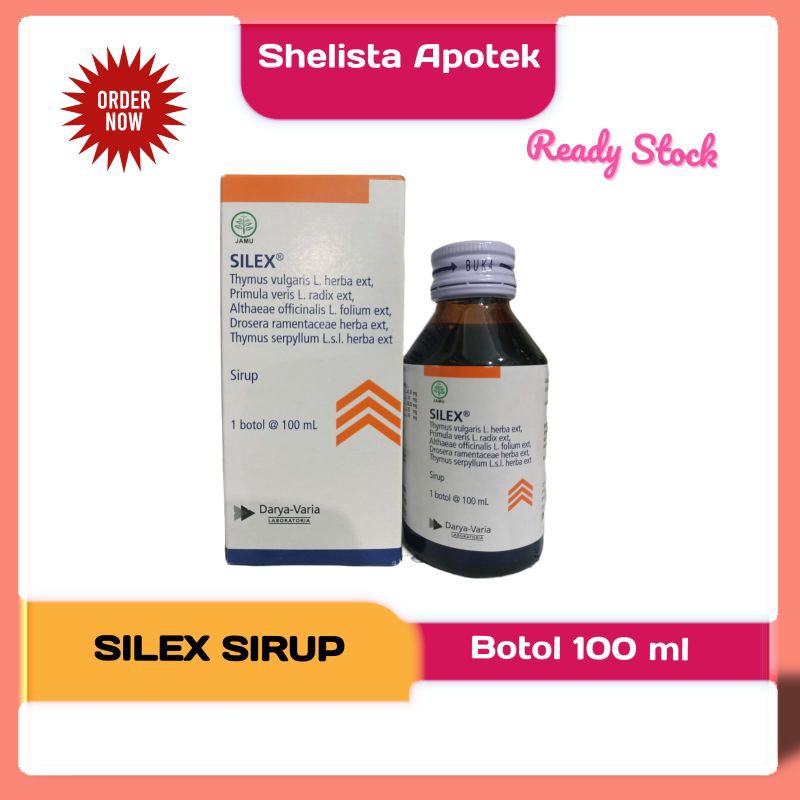 Jual SILEX SIRUP 100 ml / Sirup Obat batuk herbal | Shopee Indonesia