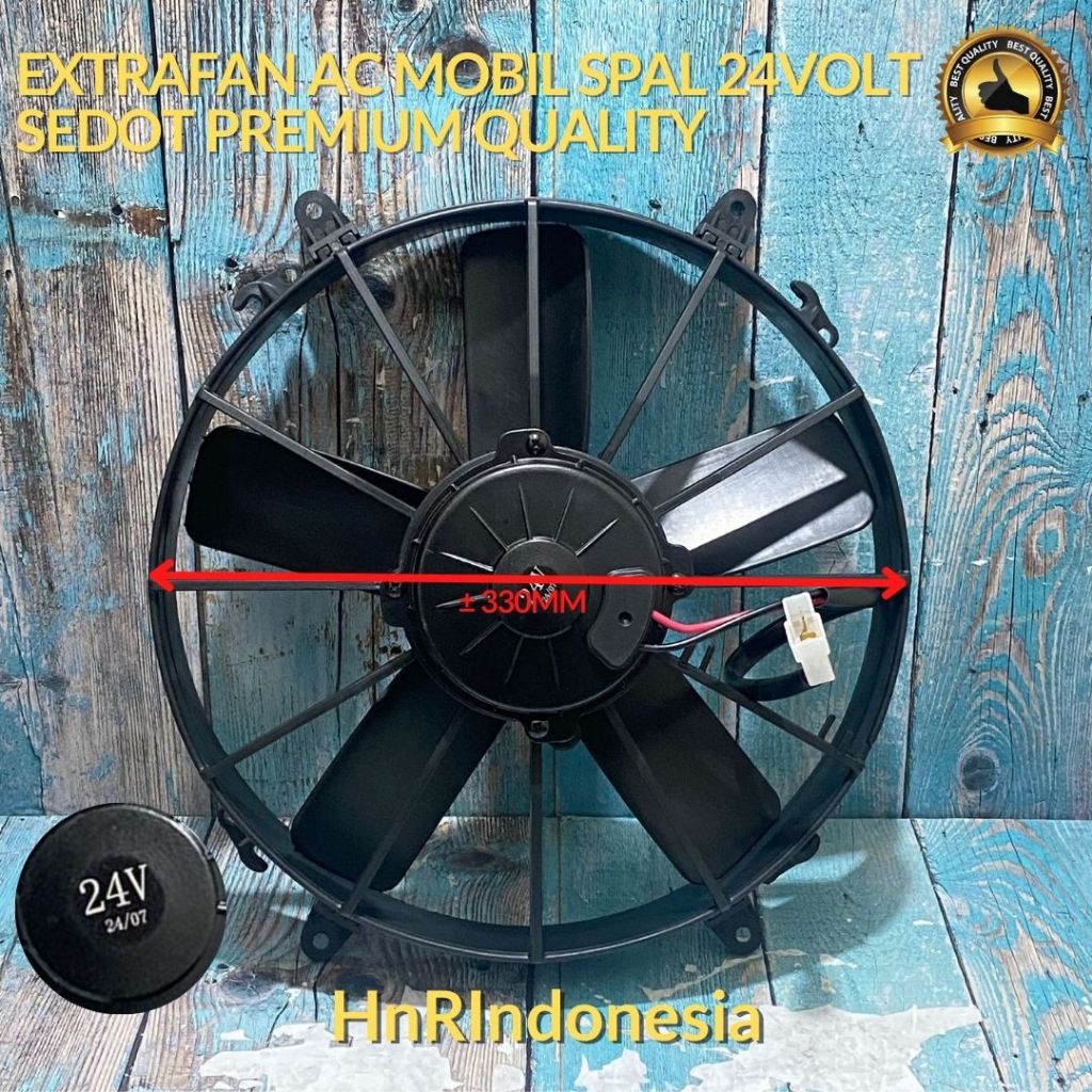 Jual Extrafan AC Mobil Universal Spal Minibus 24V 24 VOLT SEDOT LURUS ...