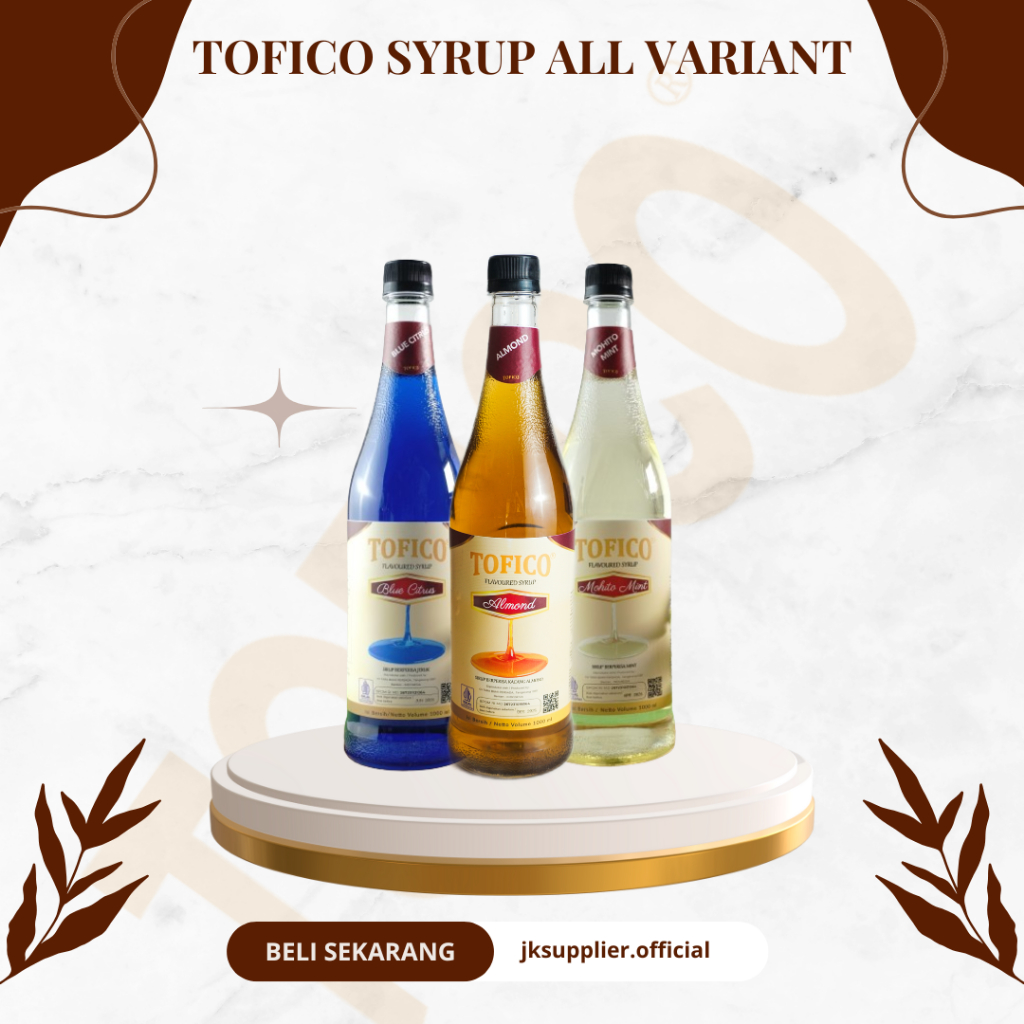 Jual Syrup Tofico Aneka Rasa 1L | Shopee Indonesia