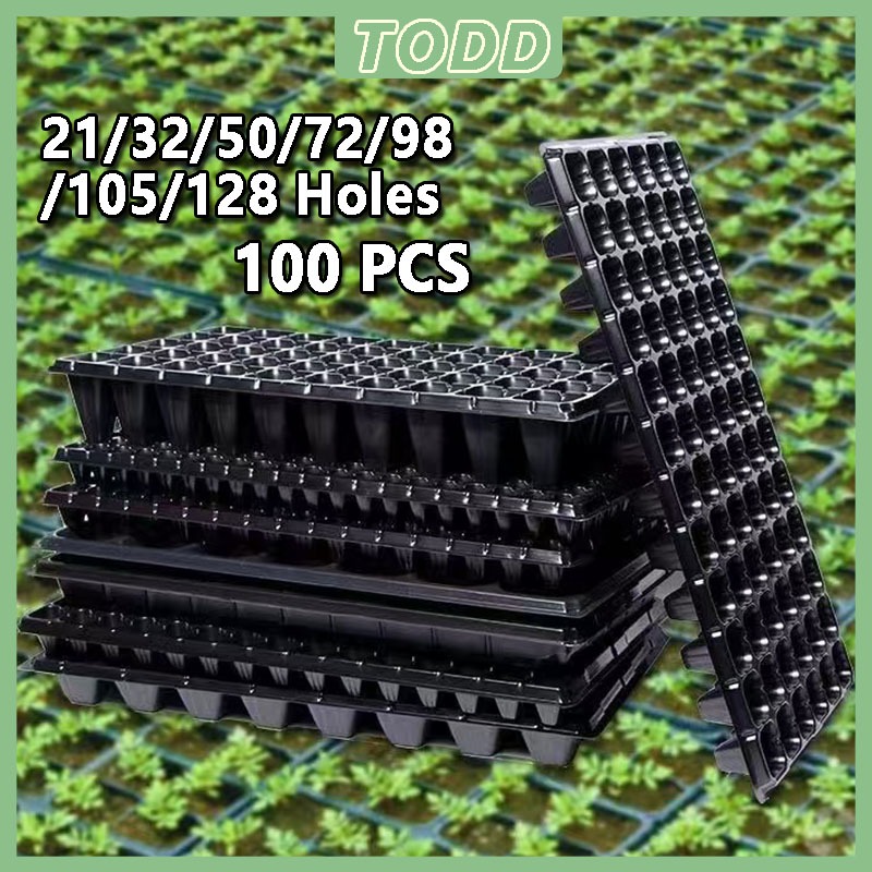 Jual 【100 Pcs】Tray Semai / Alat Semai Benih / Pot Hidroponik Potray 0 ...