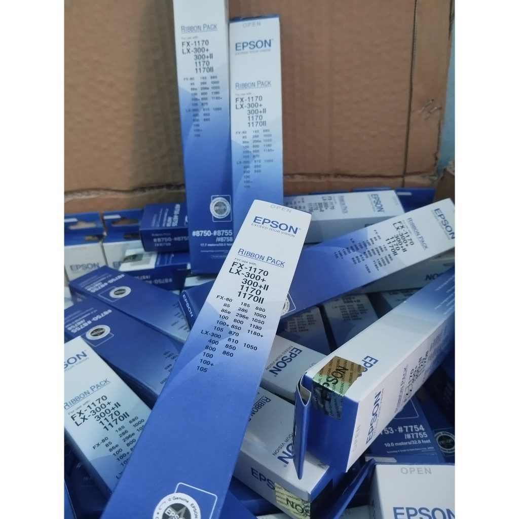 Jual PITA EPSON REFILL RIBBON PACK LX-300 LX-310 ORIGINAL | Shopee ...