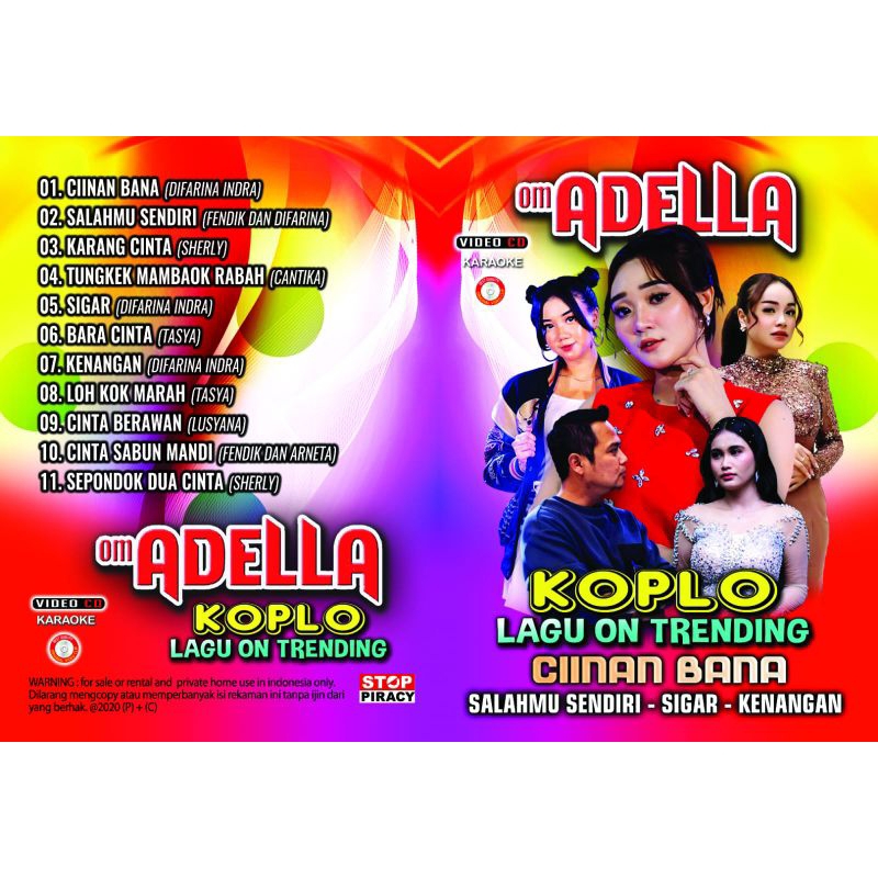 Jual KASET VCD DVD KARAOKE ADELLA CIINAN BANA/ DAFABISNIS | Shopee Indonesia