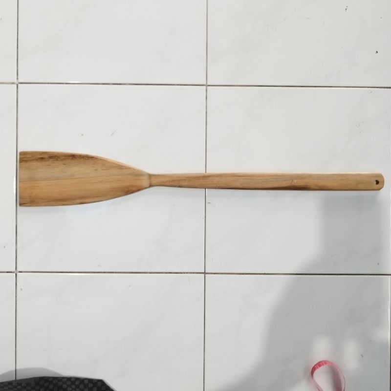 Jual SPATULA UKURAN JUMBO KAYU JATI TANPA CAT DAN PLITUR BISA DIJUAL ...