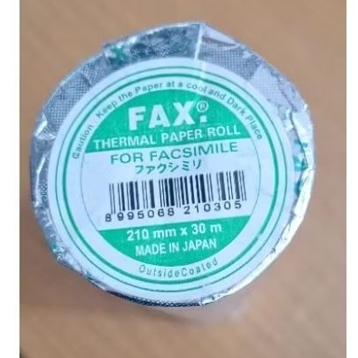 Jual kertas FaX thermal merk FAX. ASLI | Shopee Indonesia