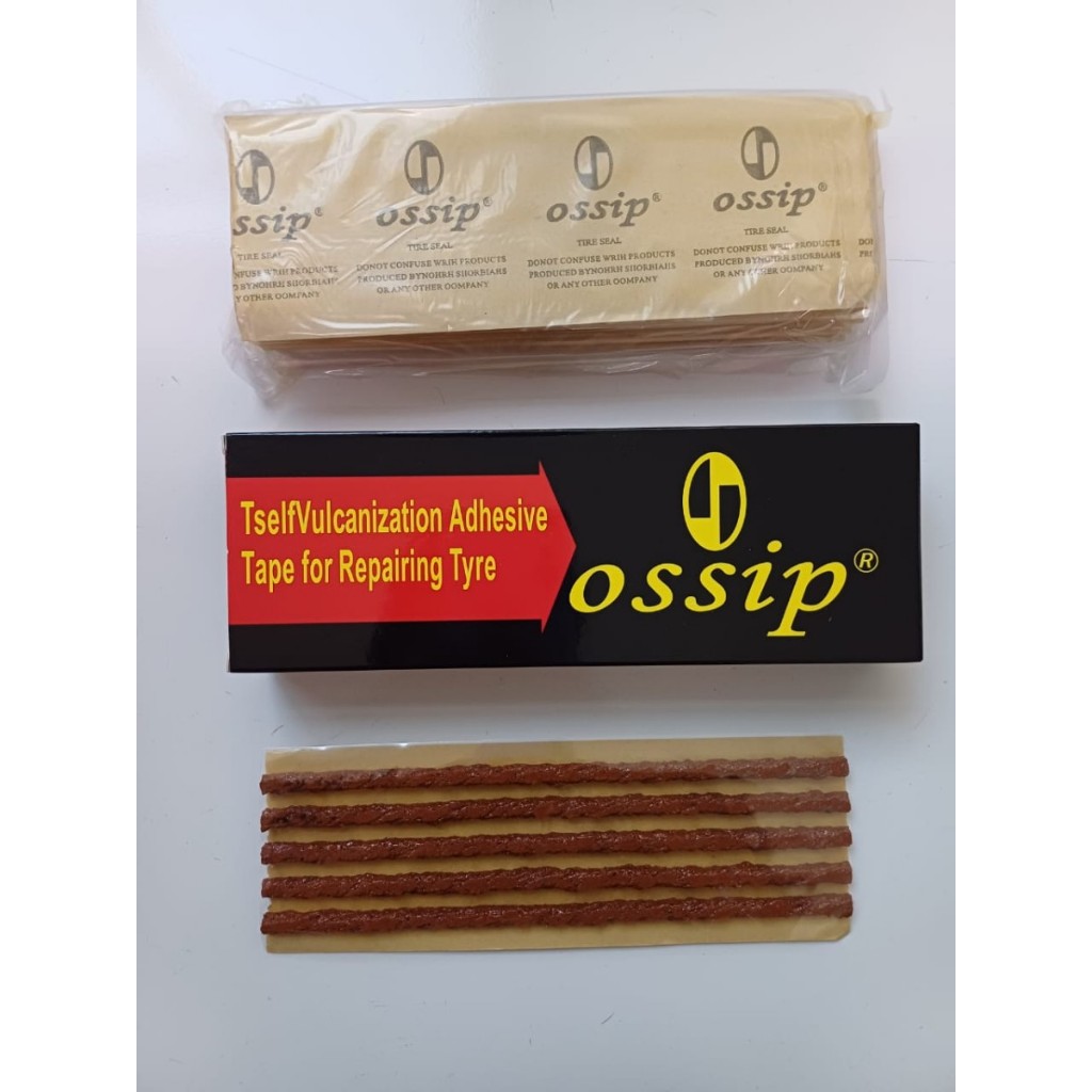 Jual Ossip 1 PACK Refill Karet Cacing Tambal Ban Tubles Tubeless HARGA ...