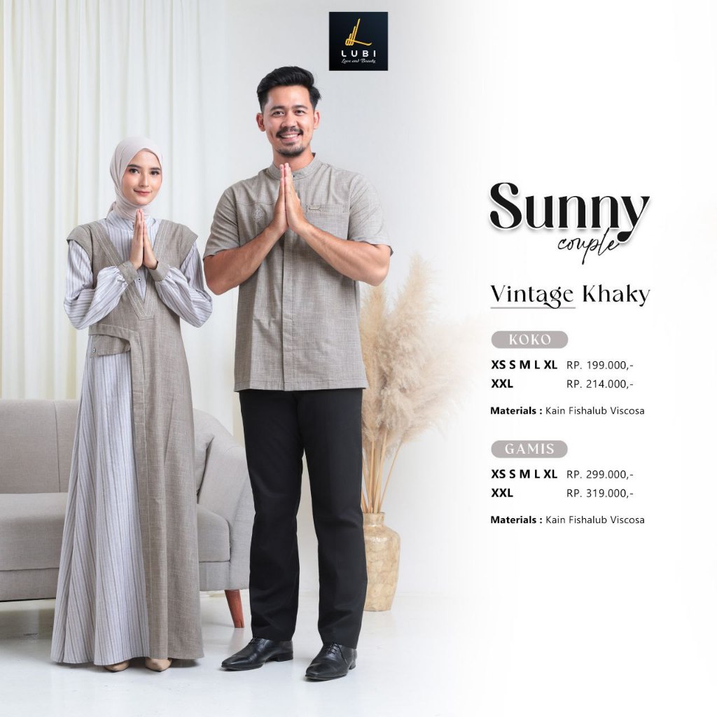 Jual Sarimbit Lubi Sarimbit Keluarga Couple Keluarga Gamis Couple ...