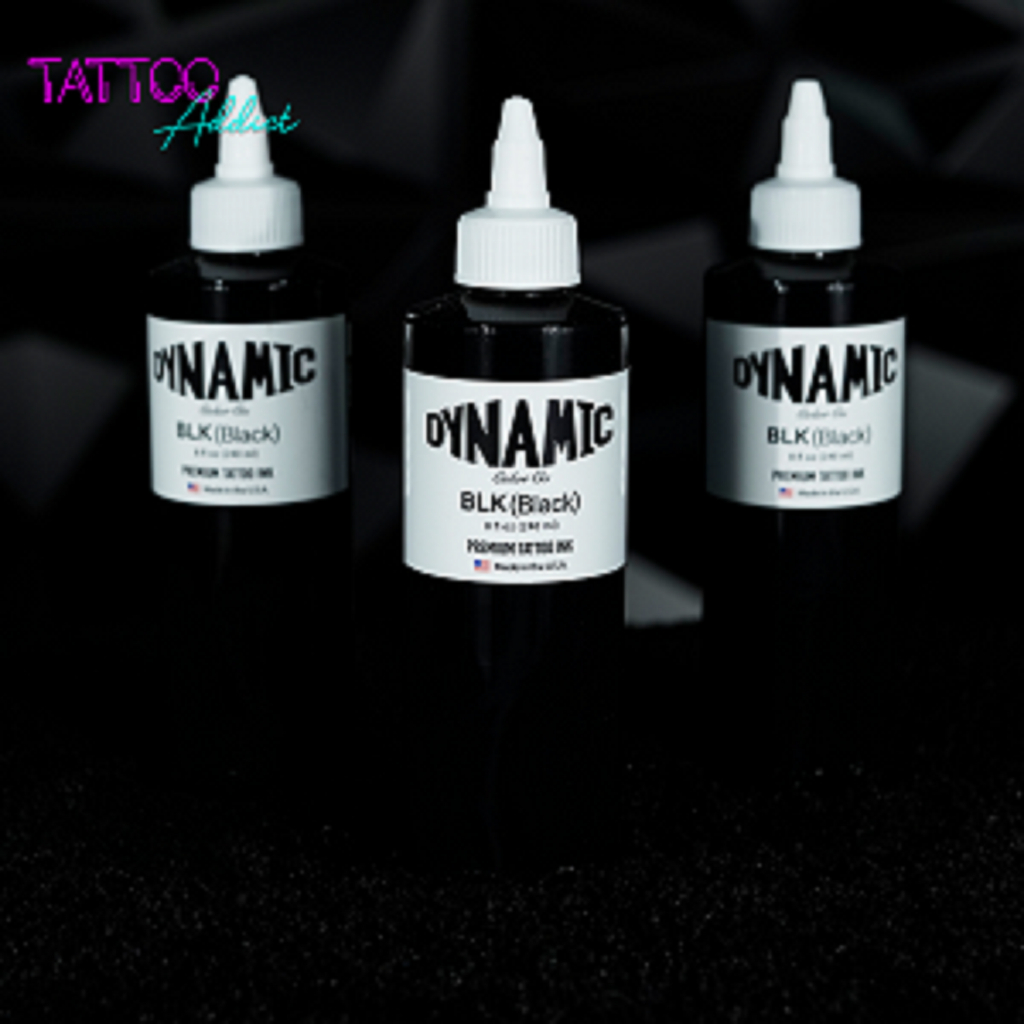 Jual ORIGINAL Ink Tattoo Dynamic Original USA TBK & BLACK 240ml / 8 Fl ...