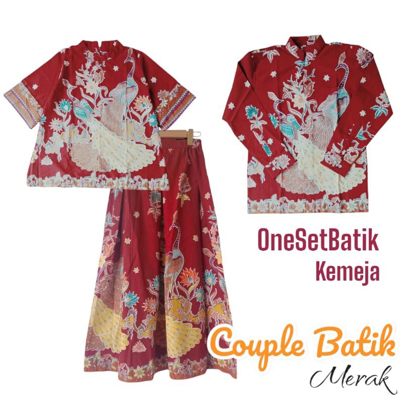 Jual SARIMBIT BATIK COUPLE BATIK MERAK | Shopee Indonesia