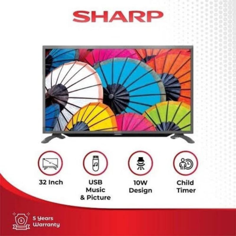 Jual SHARP 32GD1500I TV LED DIGITAL 32 INCH | Shopee Indonesia